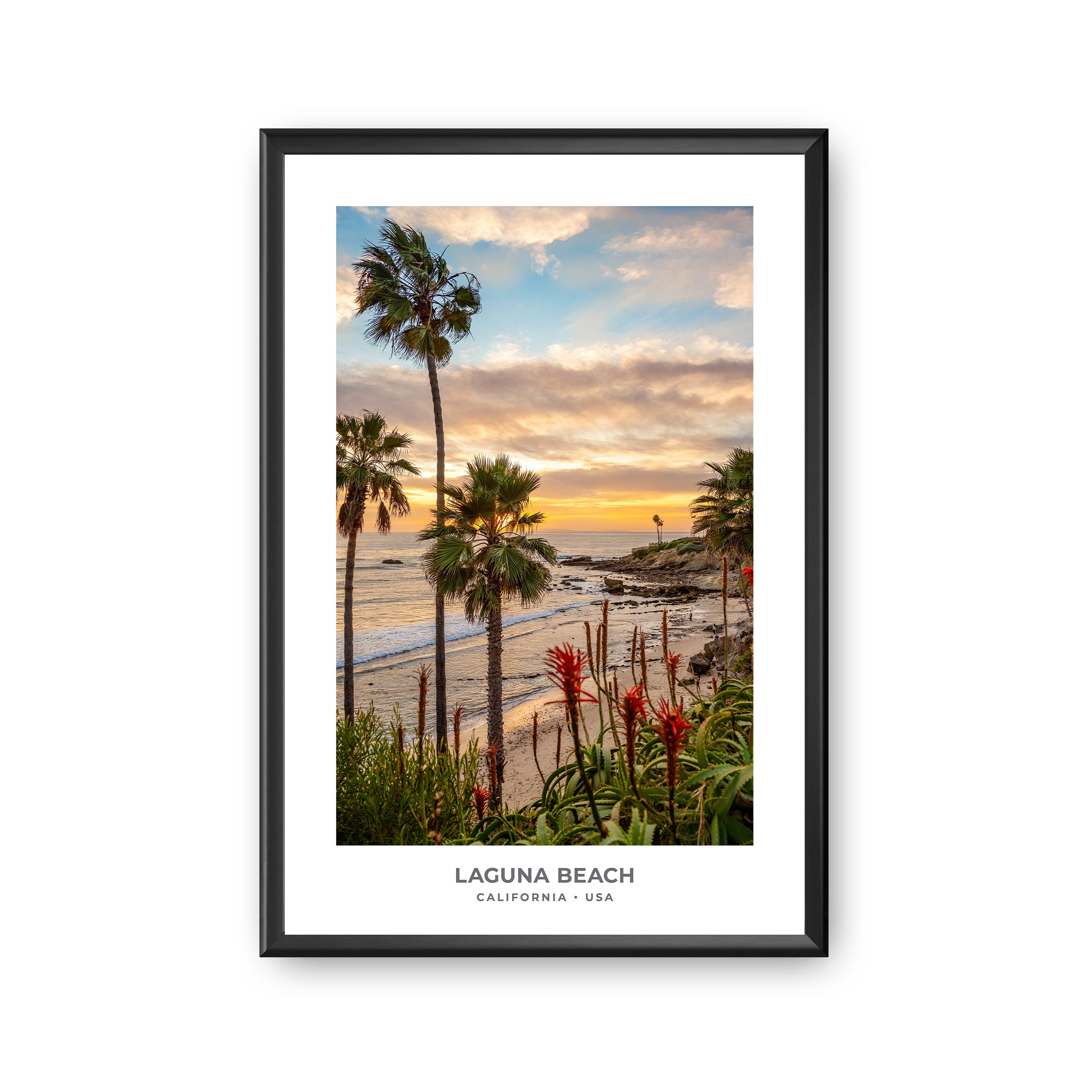 Laguna Beach Sunset Digital Download – Palm Trees & Ocean View – Chris ...