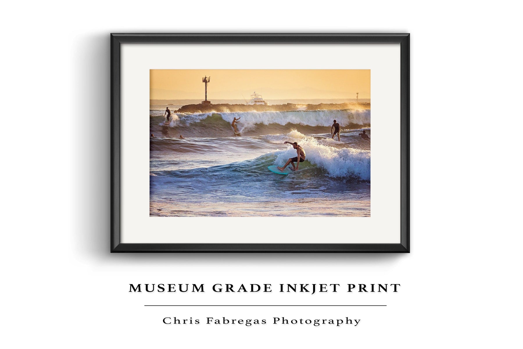 Party Waves Seal Beach California - Chris Fabregas Fine Art Photography